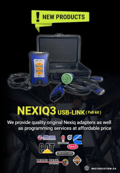 Nexiq usb link 3 - Adapter Kit – Trucking Tech