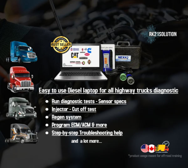 Diesel Laptop & Adapter - Combo Kit – Trucking Tech